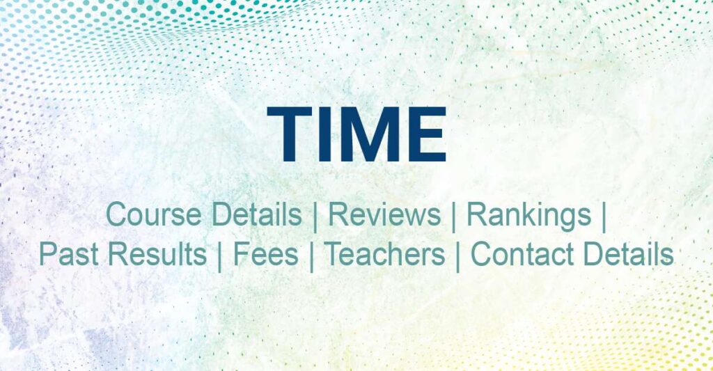 (Famous Competitive Exam Coaching Institutes)T.I.M.E. Institute